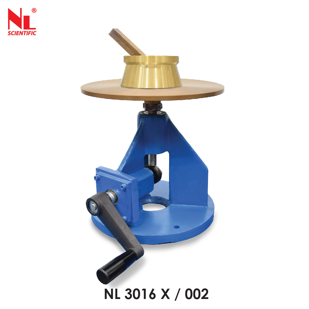 Flow Table Apparatus (ASTM) - NL SCIENTIFIC MANUFACTURING SDN BHD