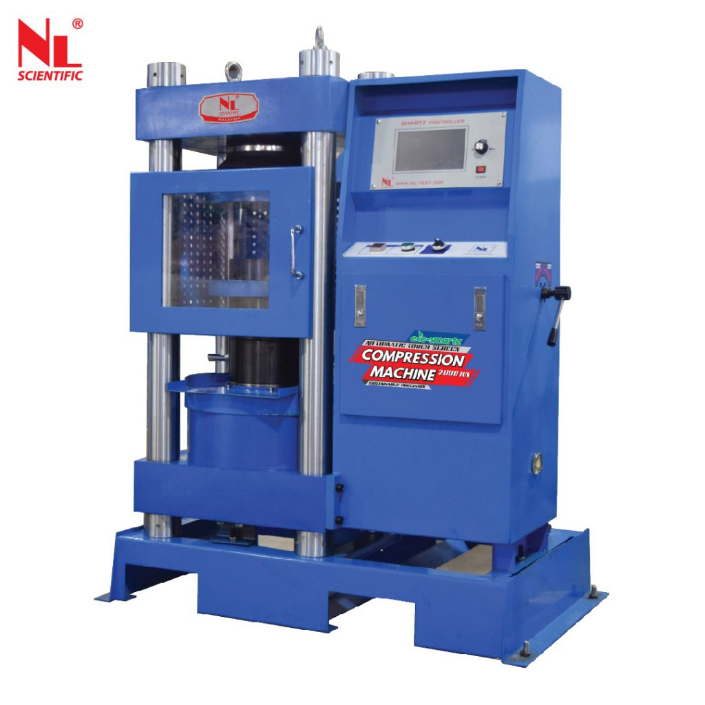 Automatic Touch Screen Compression Machine 2000kN - NL SCIENTIFIC ...